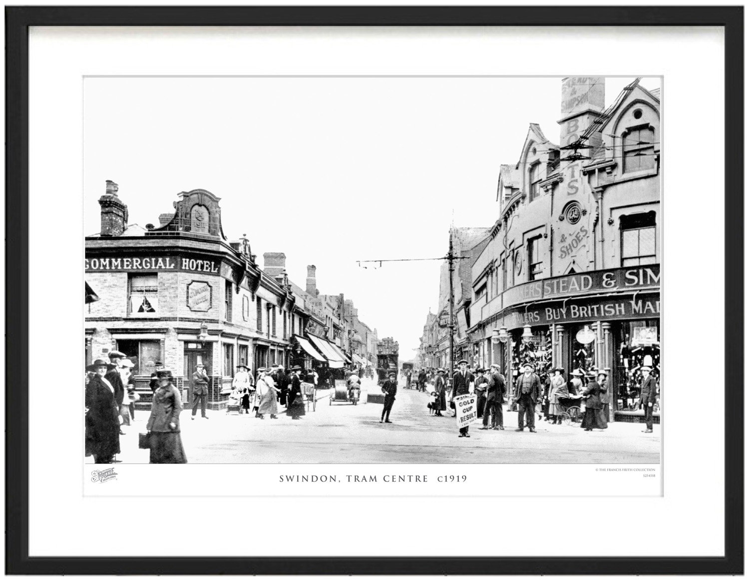 The Francis Frith Collection 'Swindon, Tram Centre C1919' - Picture ...