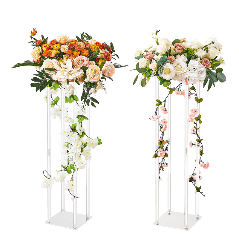 VEVOR 31.5inch High Wedding Flower Stand Floral Display Racks & Reviews ...