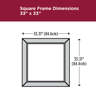 Delta Deluxe Modern & Contemporary Beveled Bathroom / Vanity Mirror ...