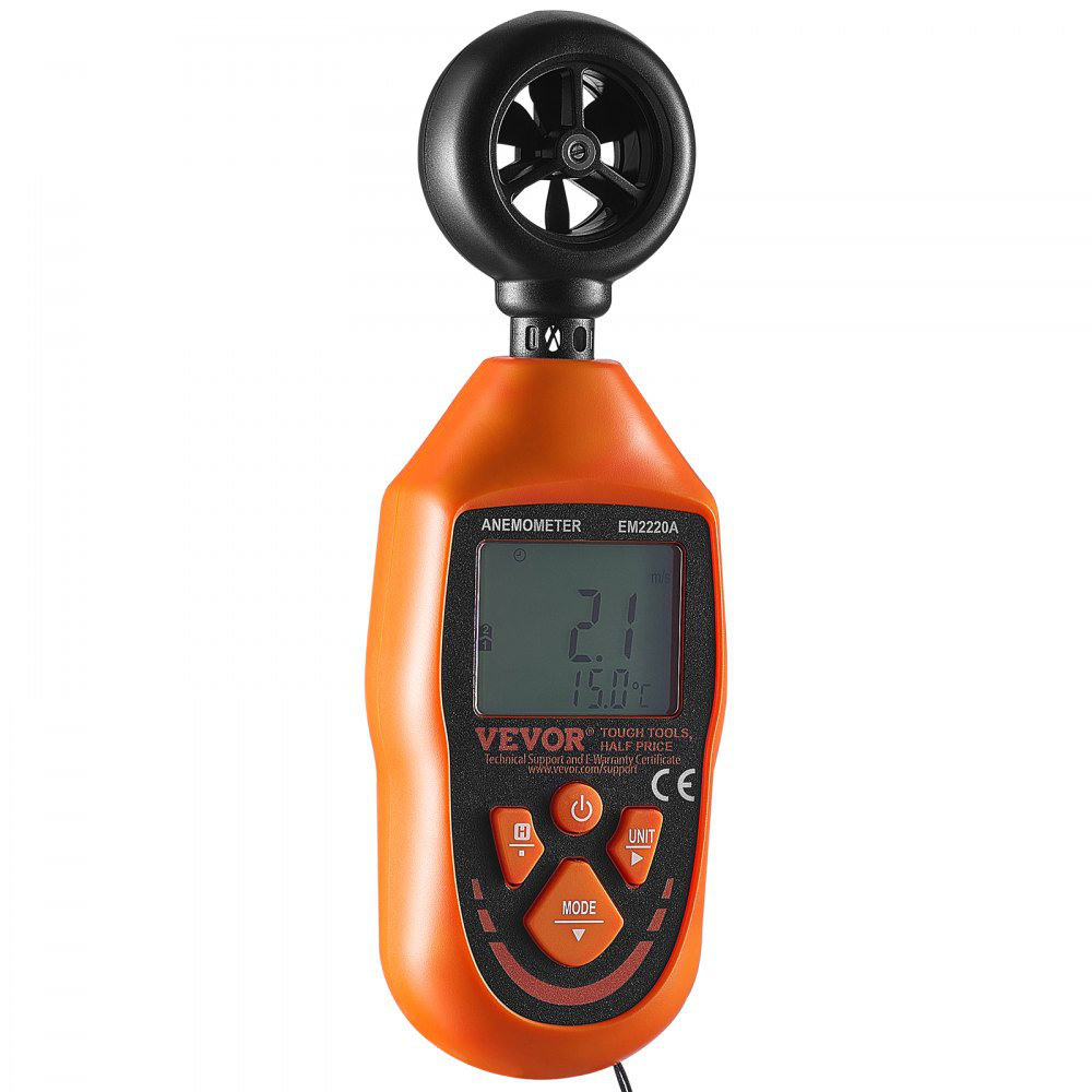 Stellweilan Tessberg Handheld Anemometer, 14?-113?, Digital Wind Speed ...