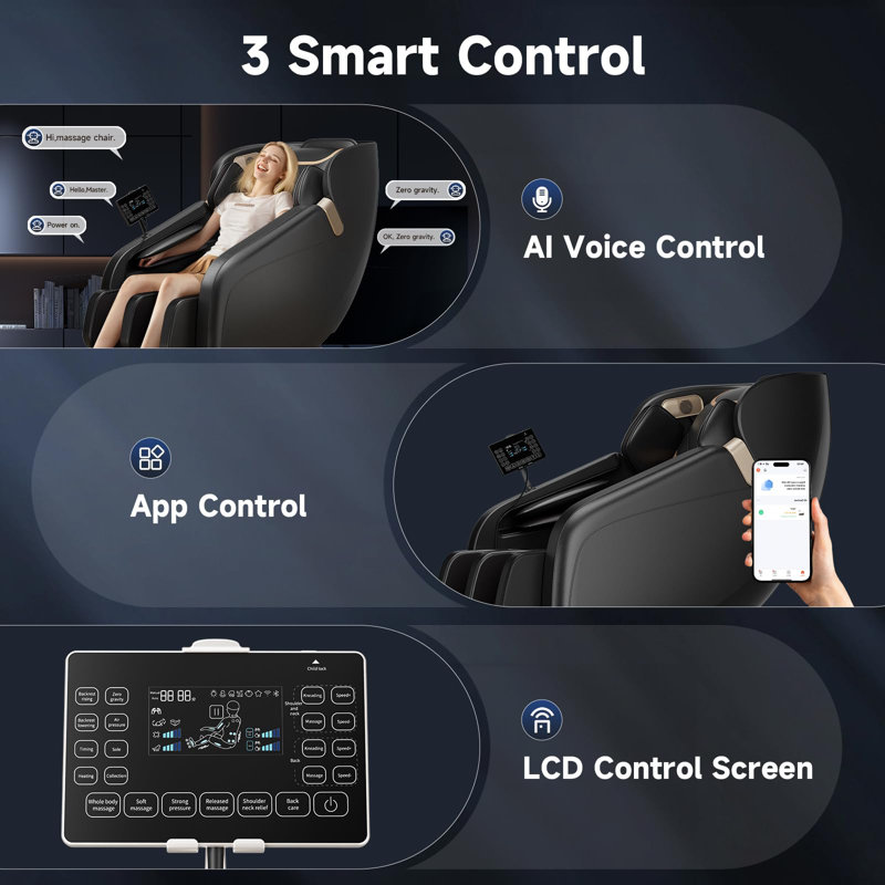 Inbox Zero Full Body Zero Gravity Heated Ultimate Massage Chair | Wayfair