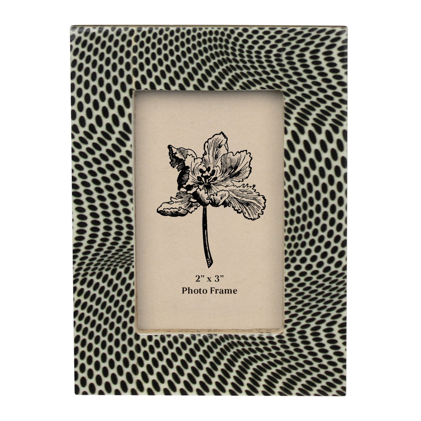 Ivy Bronx Avalea Abstract Reptile Print Picture Frame | Wayfair