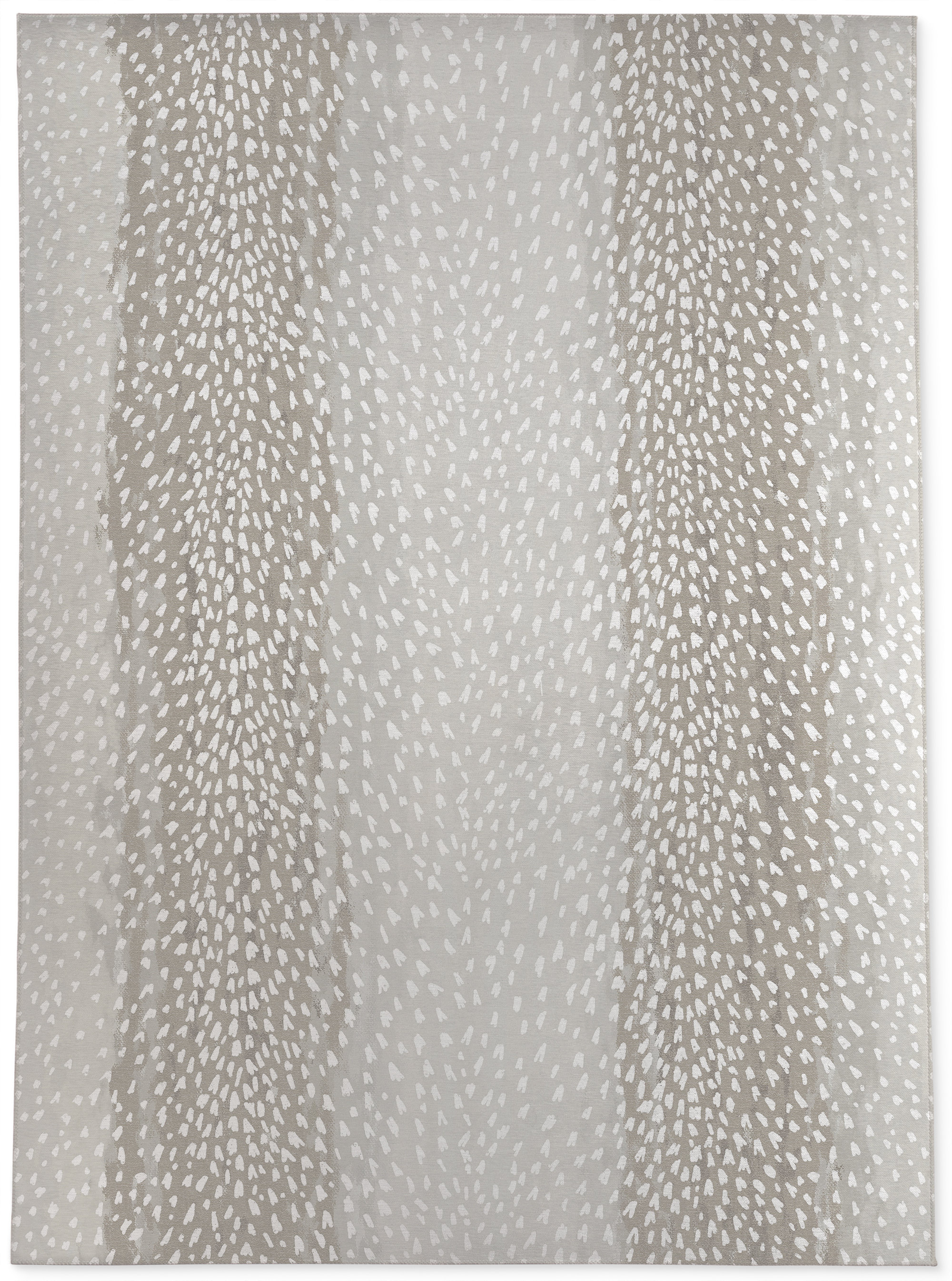 Etta Avenue™ Kaylani Abstract Light Grey/White/Brown Area Rug & Reviews ...