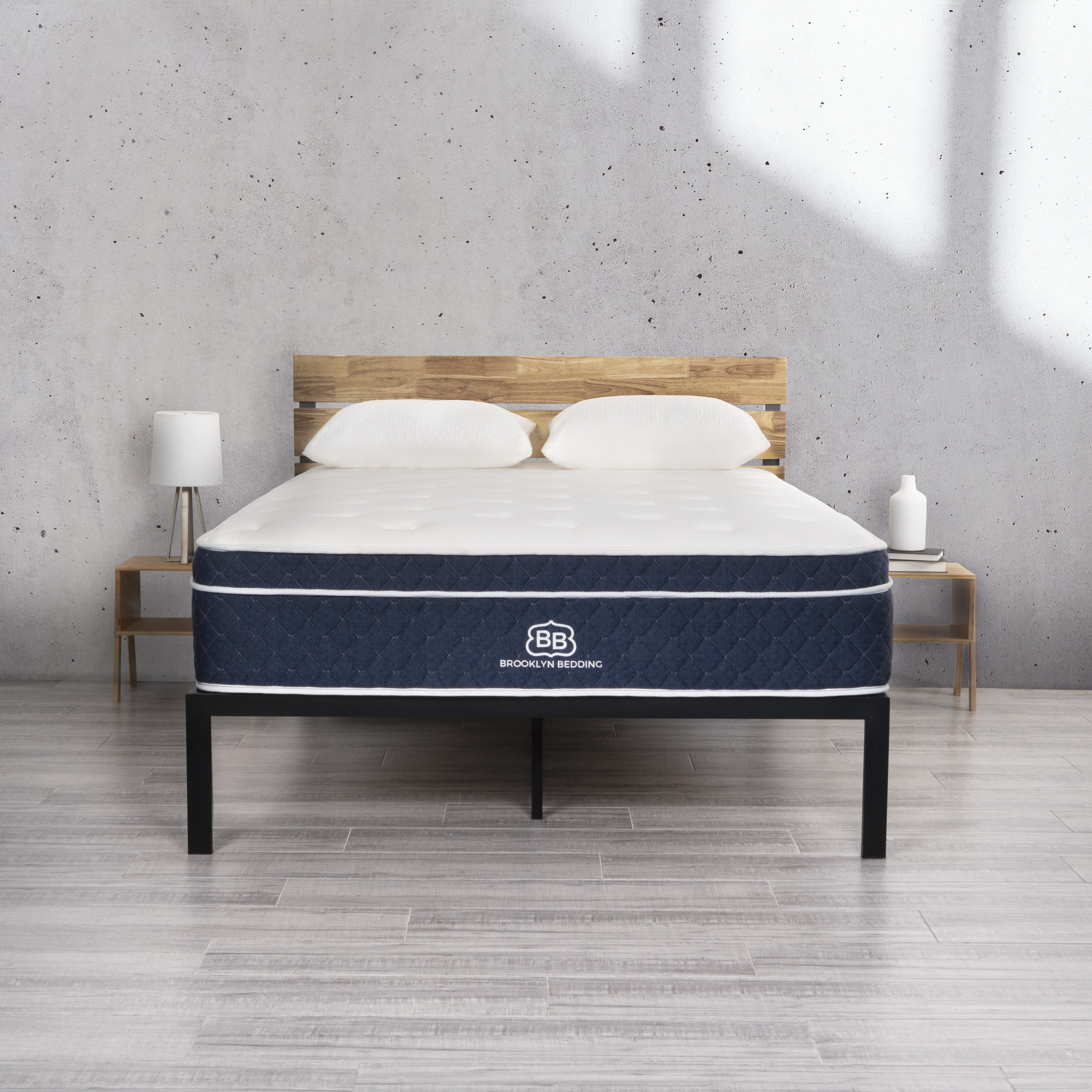 Brooklyn Bedding Brooklyn Standard 14" Soft Hybrid Mattress with ...