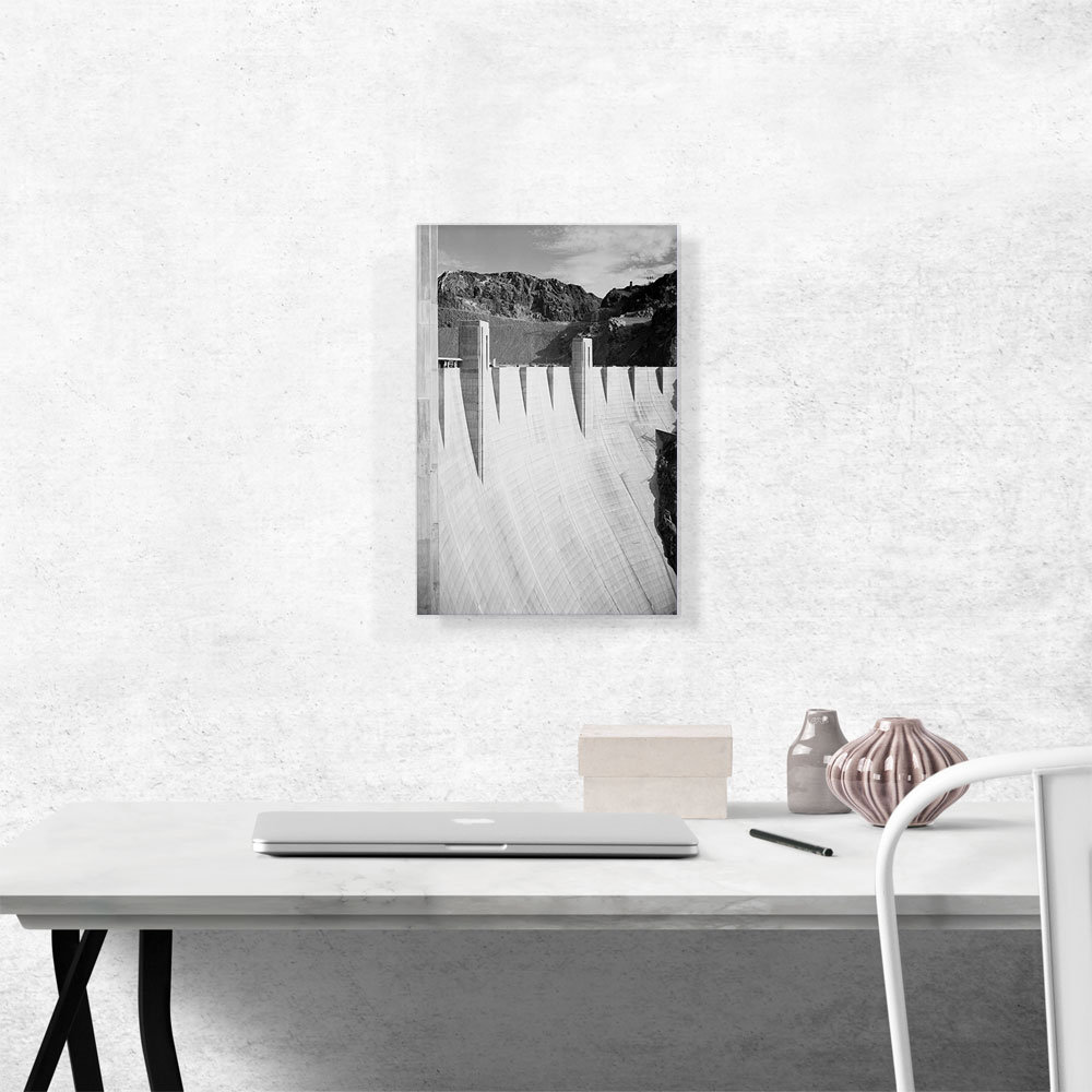 ARTCANVAS Close-up Hoover Dam Nevada by Ansel Adams - Wrapped Canvas ...