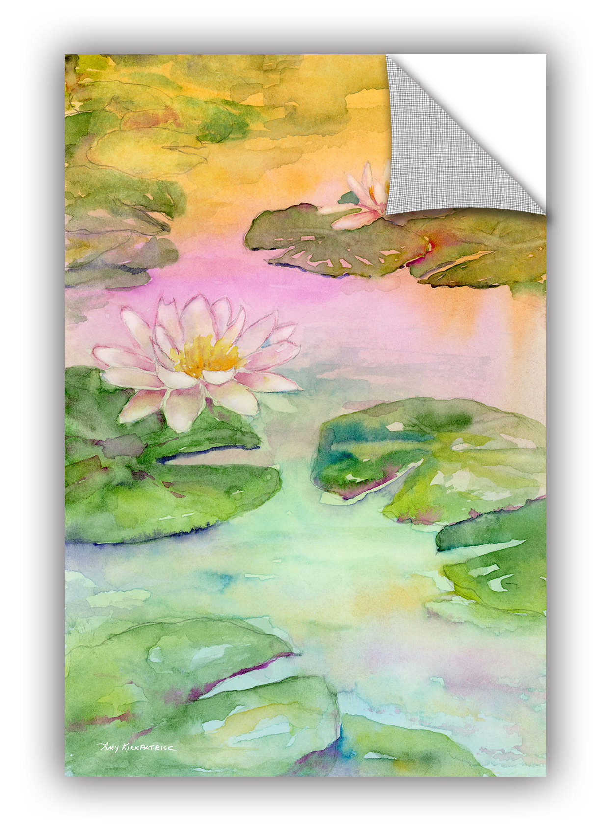 ArtWall Pink Pond Removable Wall Decal - Wayfair Canada