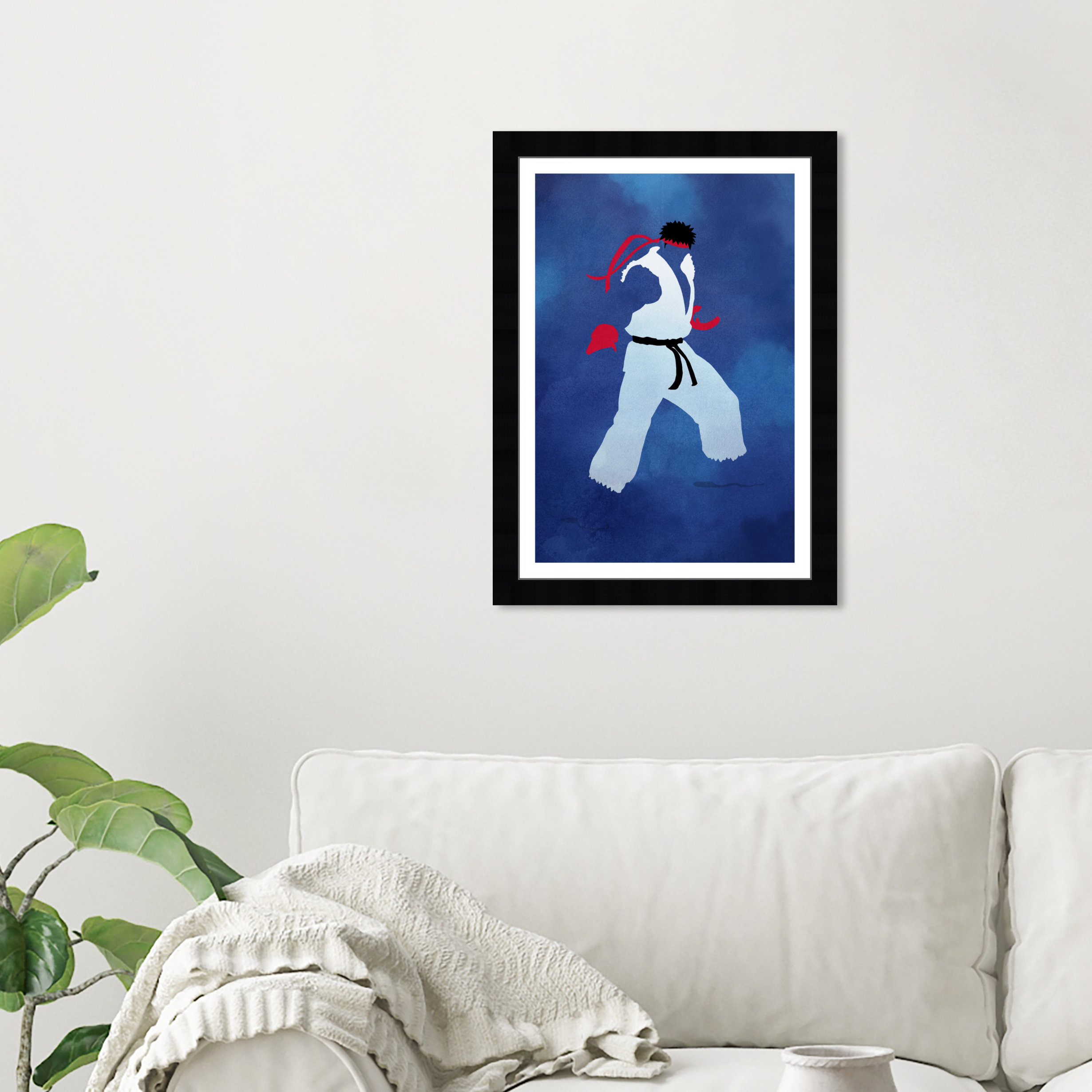 Winston Porter 'Sports and Teams Fight! Print Karate' - Picture Frame ...