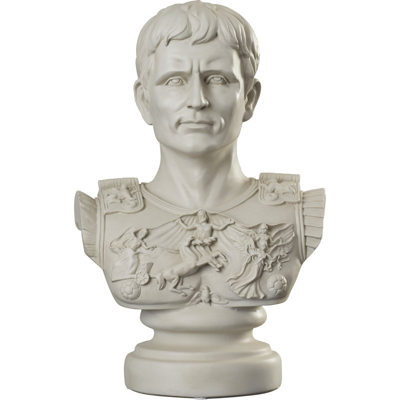 Astoria Grand Augustus Caesar Roman Emperor Bust & Reviews - Wayfair Canada