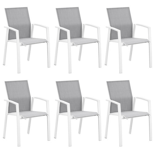 White Patio Dining Chairs You'll Love | Wayfair