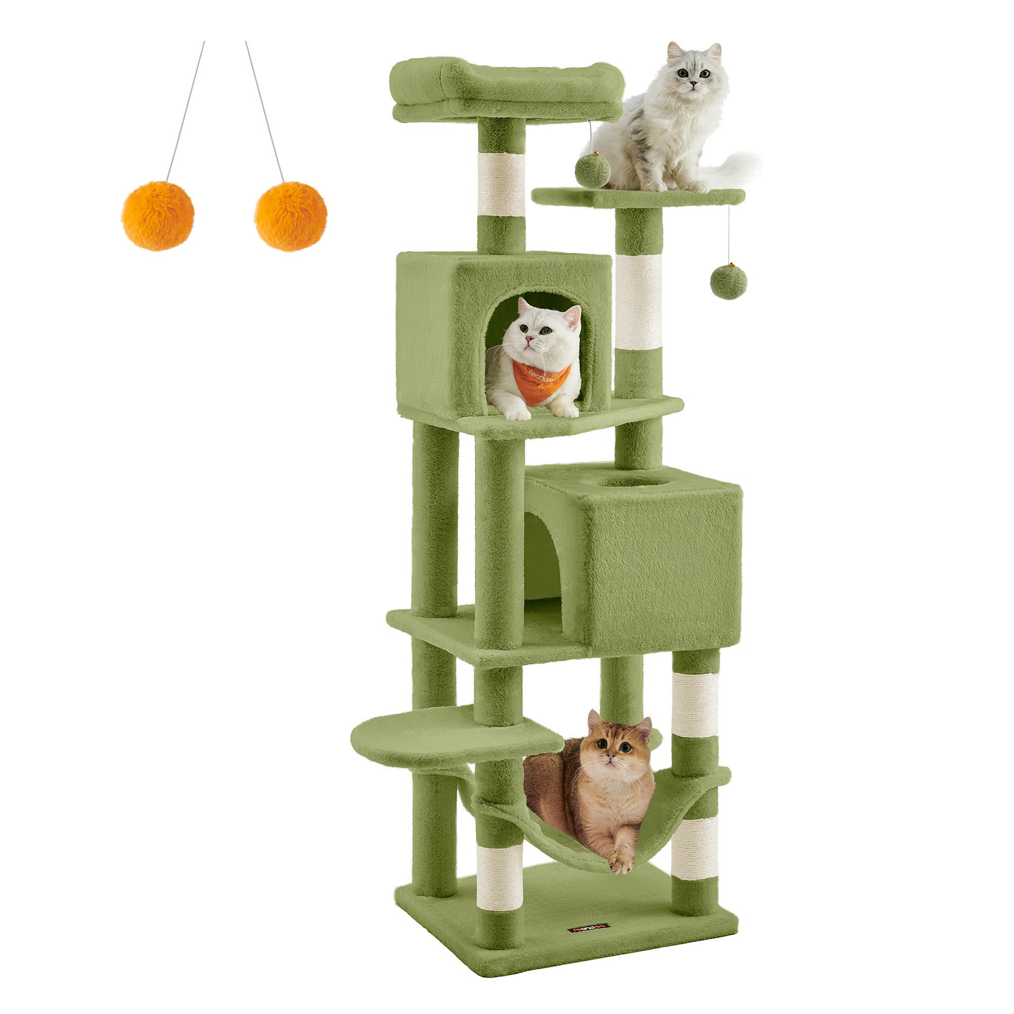 Archie & Oscar™ 61-inch Cat Tower For Indoor Cats | Wayfair