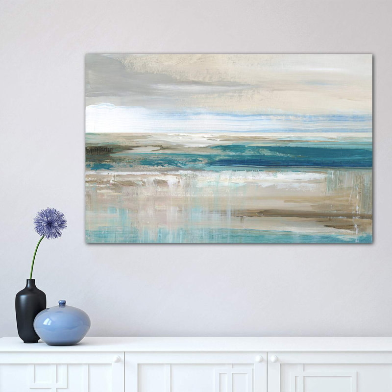 Bless international Abstract Sea by Nan Print | Wayfair