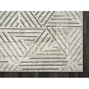 Wrought Studio Acacius Geometric Rug | Wayfair