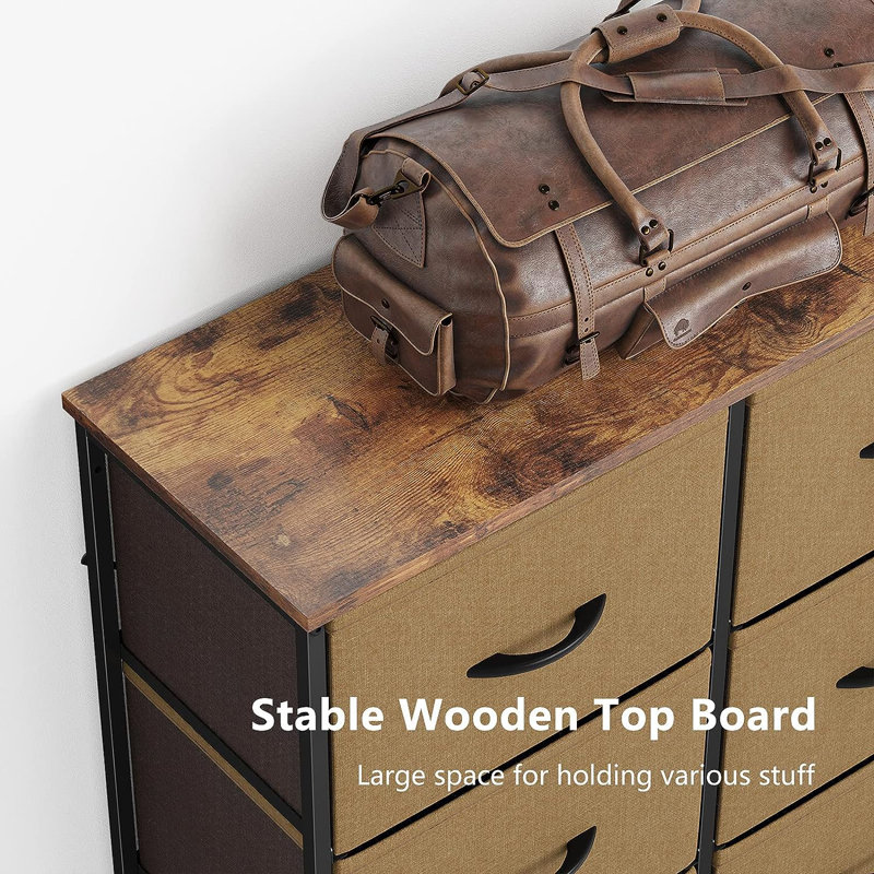 Ebern Designs Brelan 10 - Drawer Dresser | Wayfair