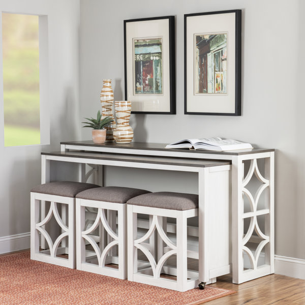 Stool-under-console-table | Wayfair