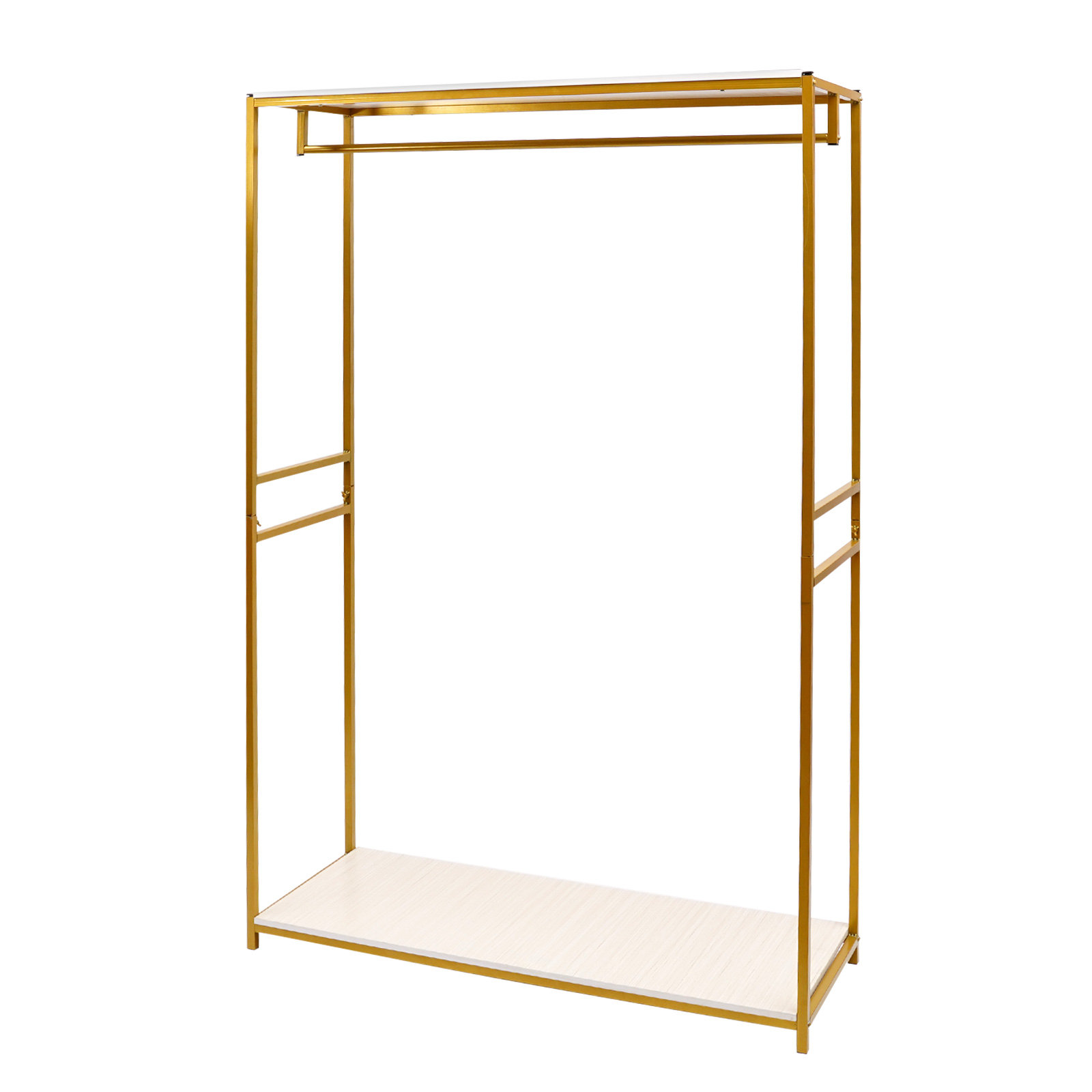 Everly Quinn Gold Metal Clothing Rack Wedding Dress Stand - Wayfair Canada