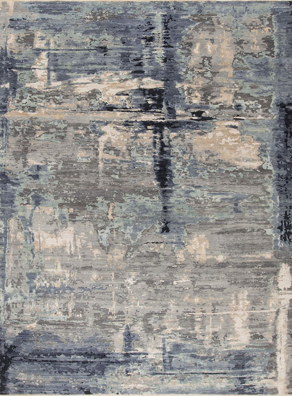 Samad Rugs Leonardo Wool And Silk Abstract Kitchen Mat | Wayfair