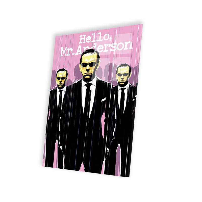 Trinx Matrix Movie Art On Plastic/Acrylic by 2Toastdesign Print | Wayfair