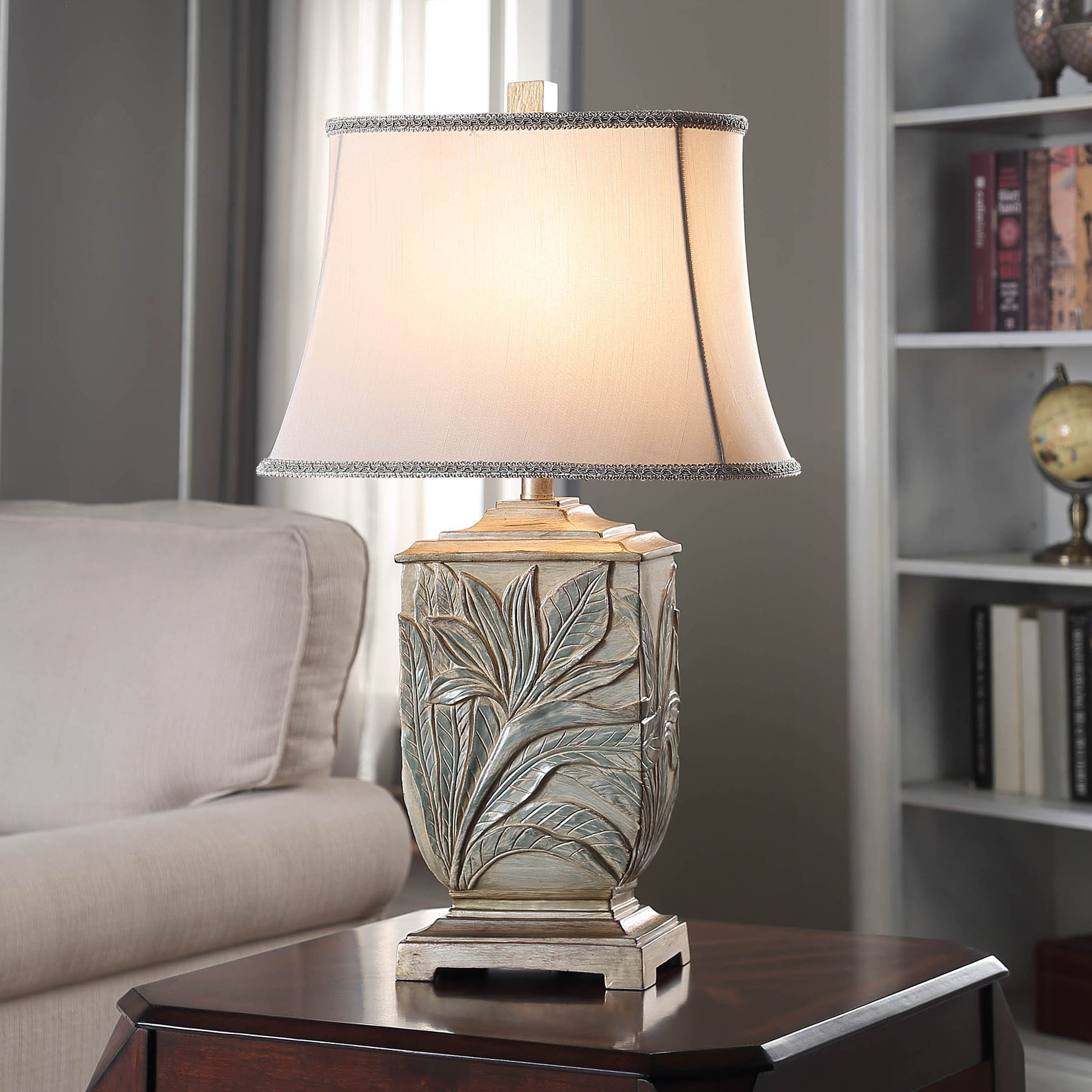 Charlton Home Donohue 28" Cream Table Lamp & Reviews - Wayfair Canada