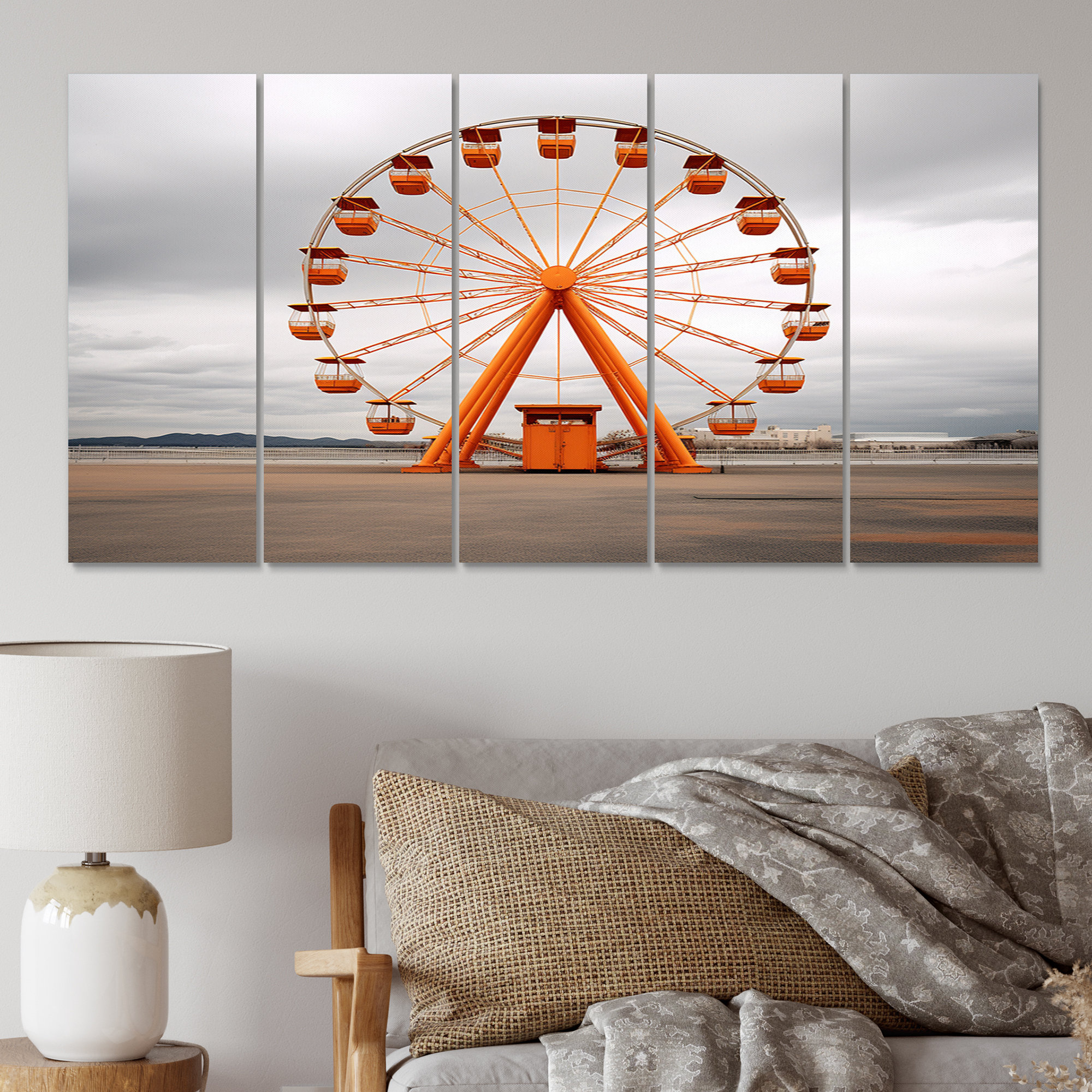 abstract ferris wheel