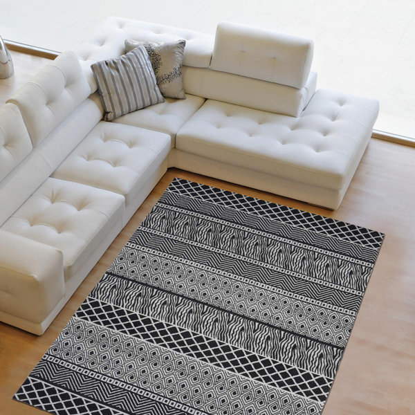Bloomsbury Market Gunsten Hand Woven Grey Indoor Rug | Wayfair.co.uk