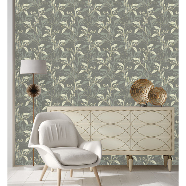 Red Barrel Studio® Ivanio Floral Wallpaper - Wayfair Canada