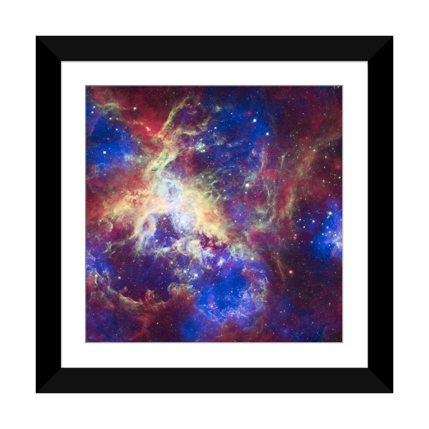 Wrought Studio™ Lenworth and Space Tarantula Nebula (Spitzer Space Observatory) Canvas Art | Wayfair