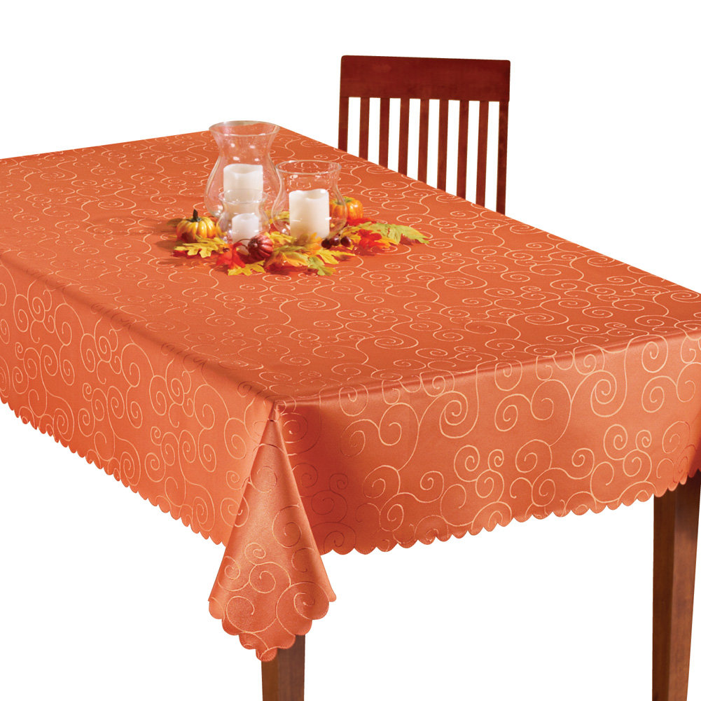 Red Barrel Studio® Aiyet Solid Color Tablecloth & Reviews | Wayfair