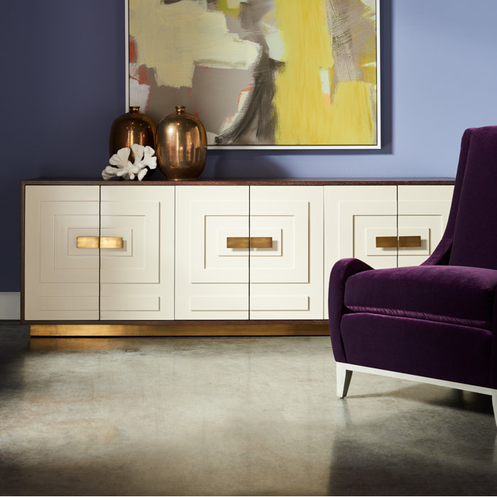 Lillian August Jasper 84'' Solid Wood Sideboard | Wayfair