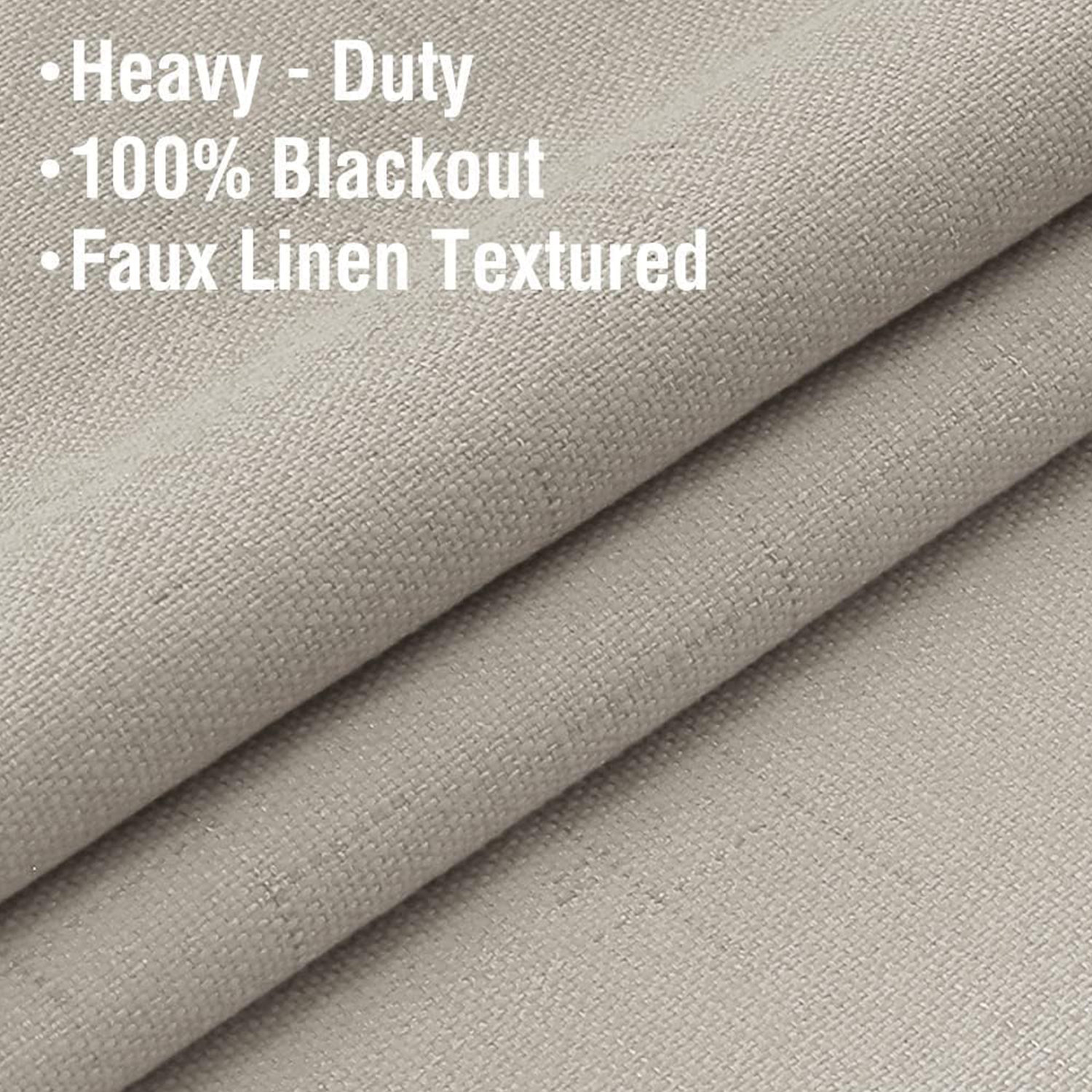 Latitude Run® Full Light Blocking Thermal Insulated Linen Textured ...