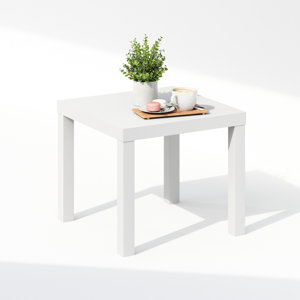Ebern Designs Simple Square Coffee Table, Side Table | Wayfair