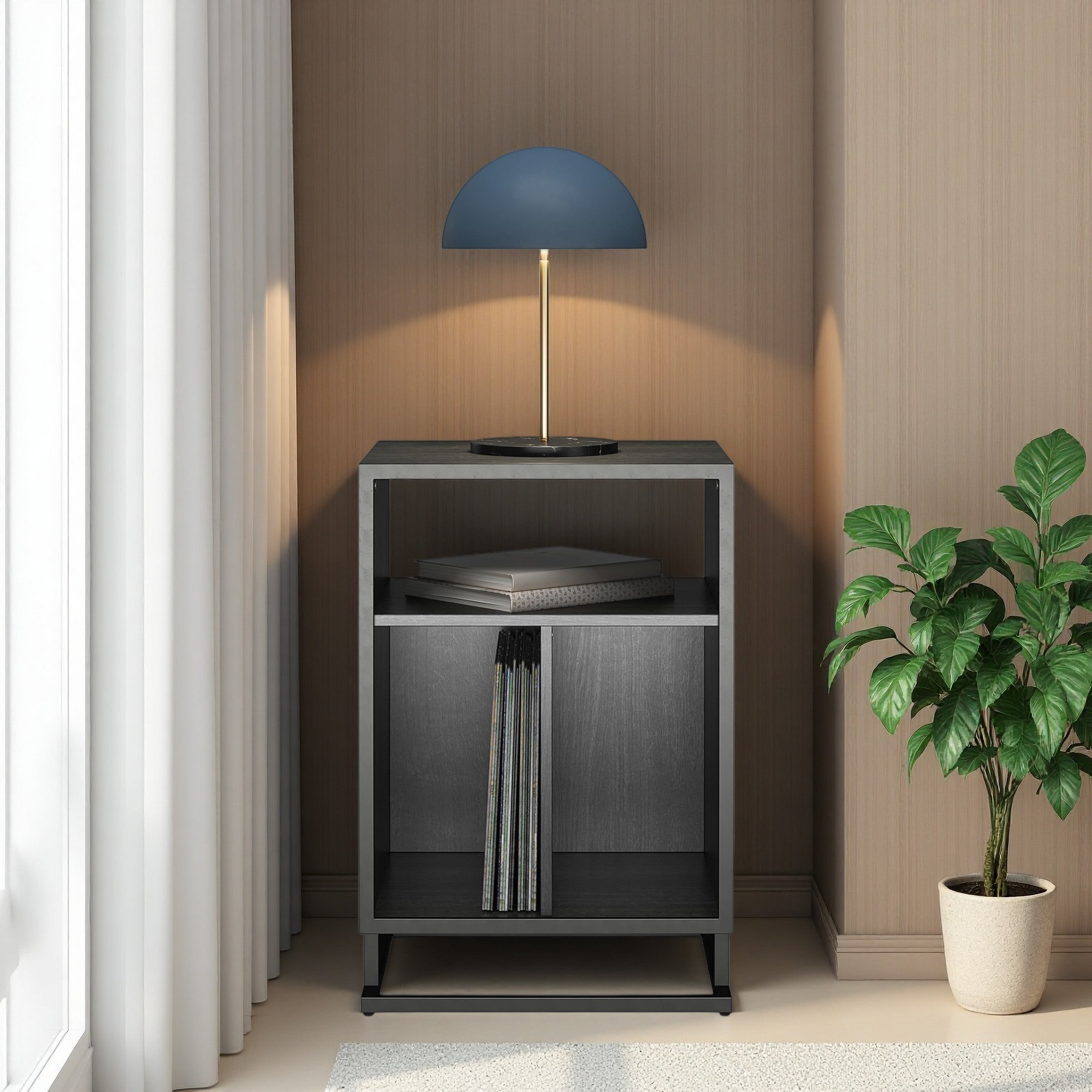 17 Stories Regal Turntable Stand / End Table | Wayfair