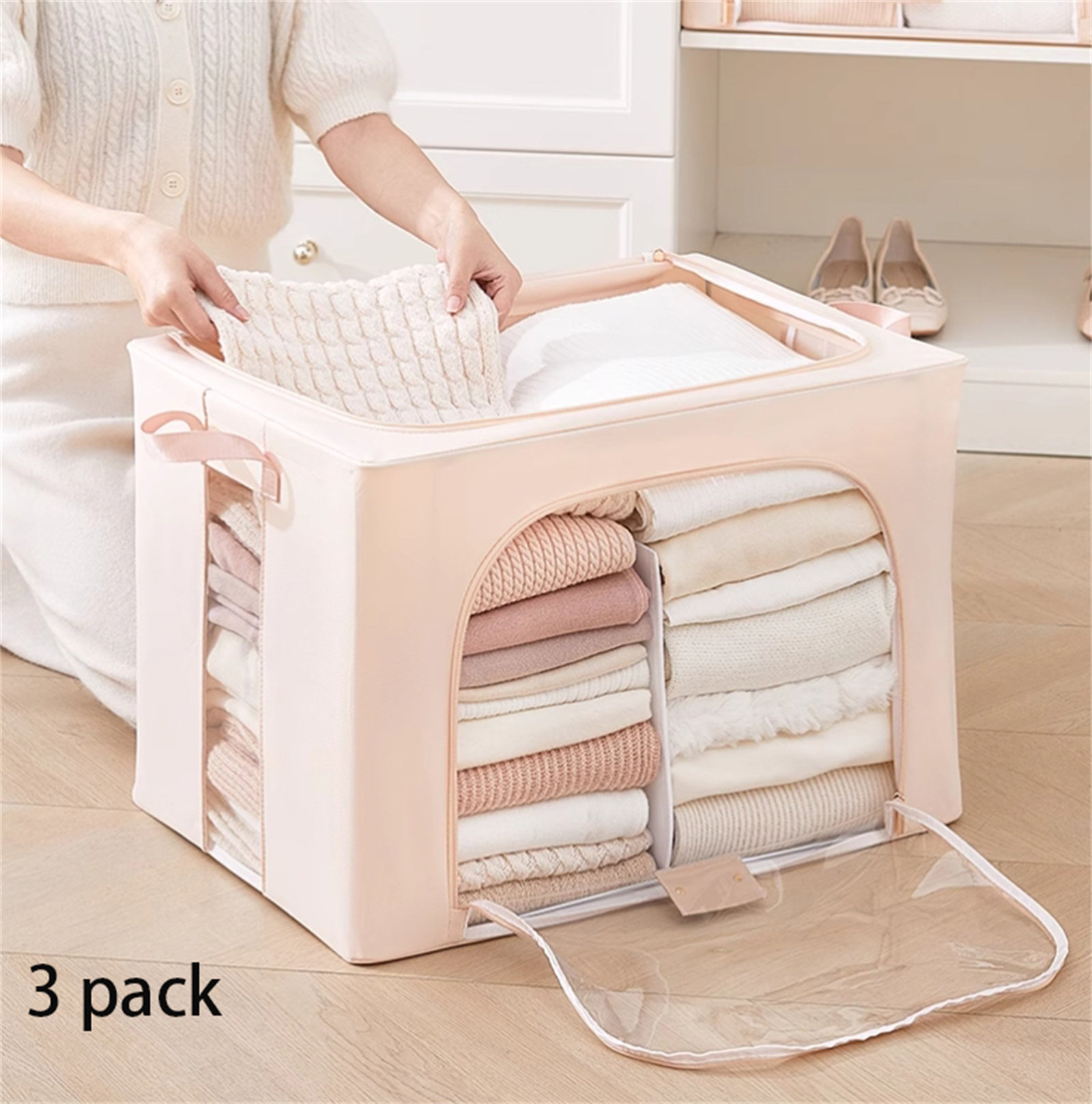 Meta Tarmor Fabric Clothing Storage Box | Wayfair