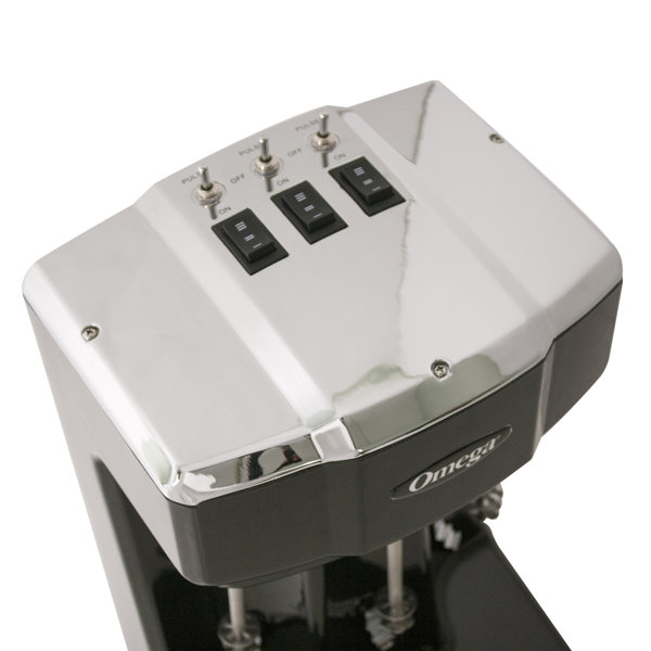 Omega Milkshake Maker with (3) 28oz Stainless Steel Blending Cups | Wayfair