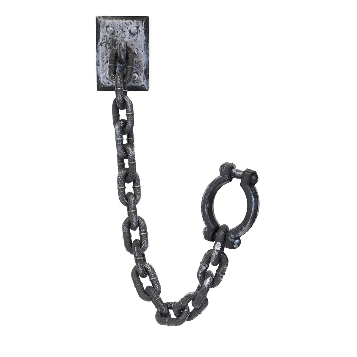 17 Stories Long Wall Shackle Fake Prison Handcuffs Haunted House Prop ...