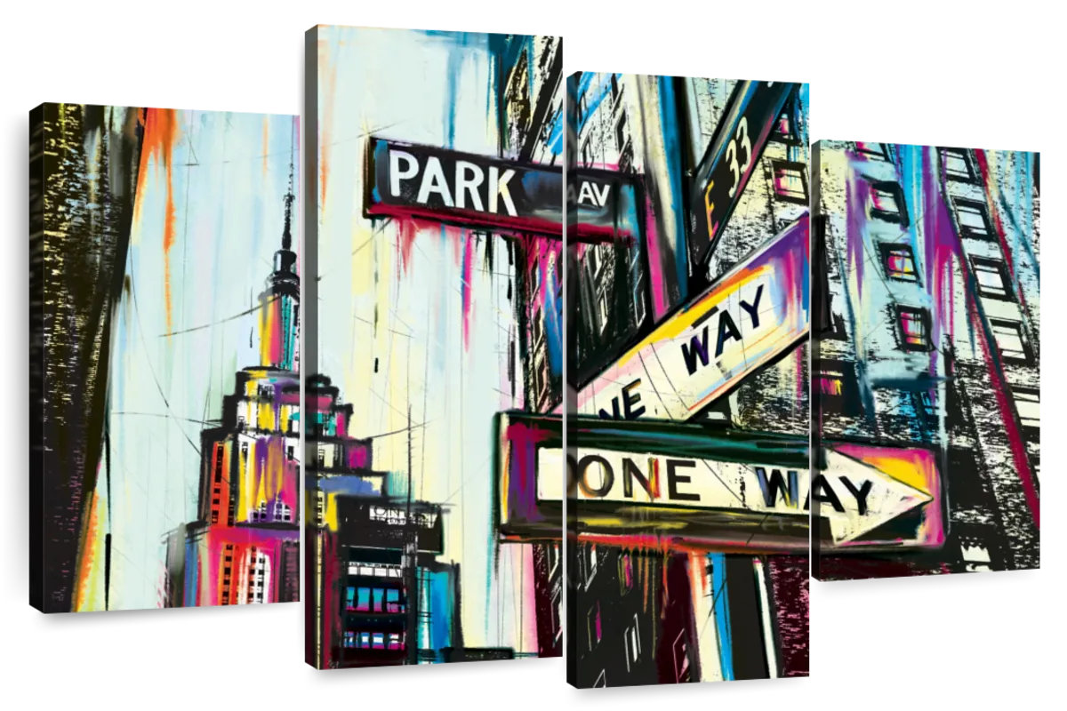 Ebern Designs Keesha Street Signs NYC - Wayfair Canada