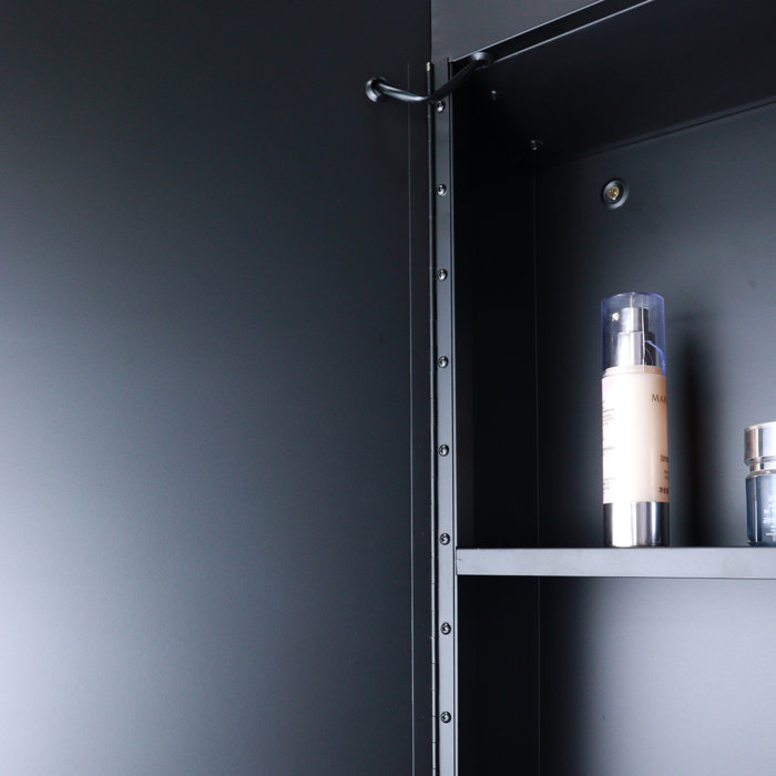 Ivy Bronx Alexyss 30'' W 26'' H Surface Mount Framed Medicine Cabinet ...