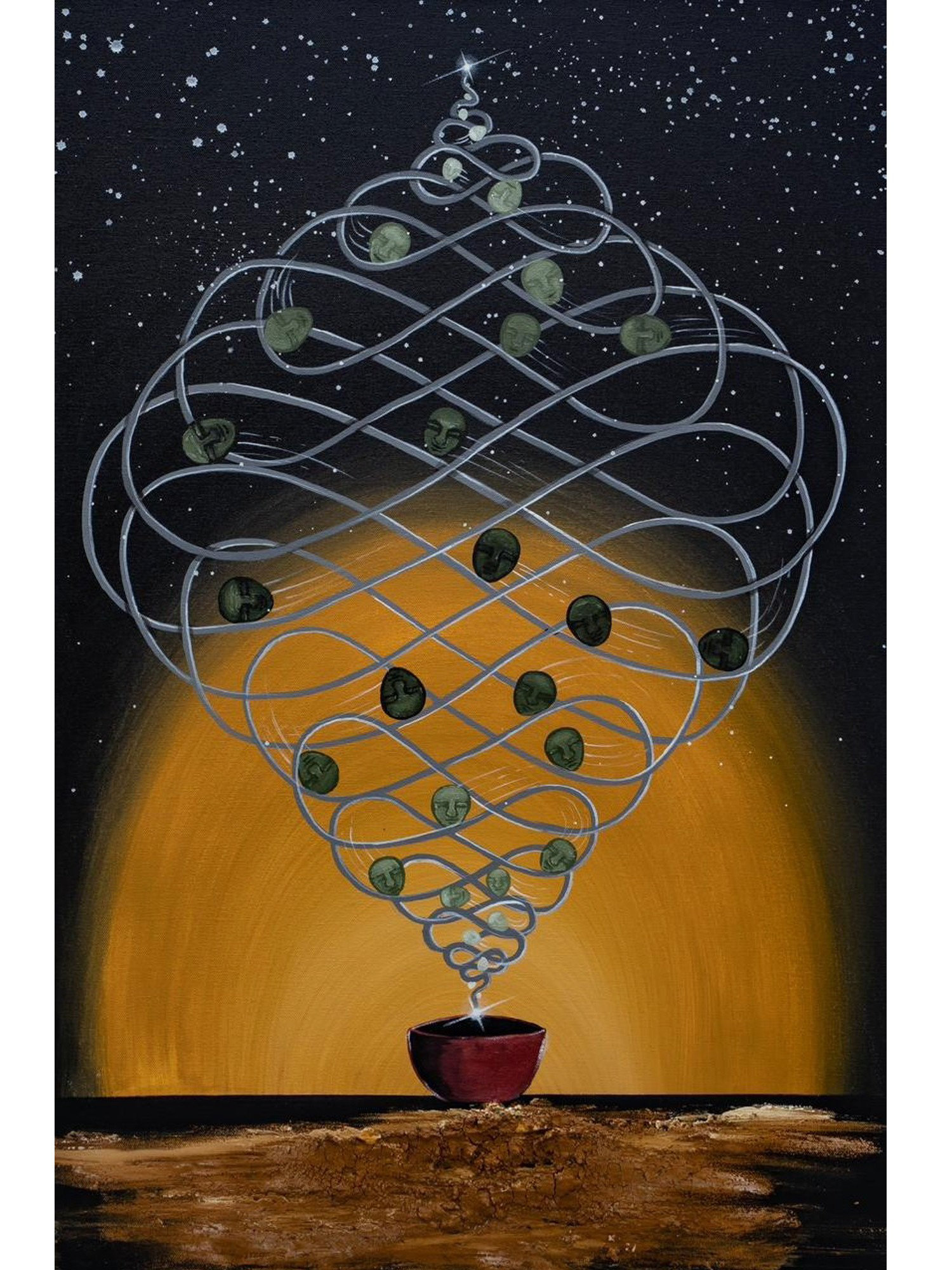 Exotic India Infinite To Finite To Infinite | Acrylic On Canvas | By ...