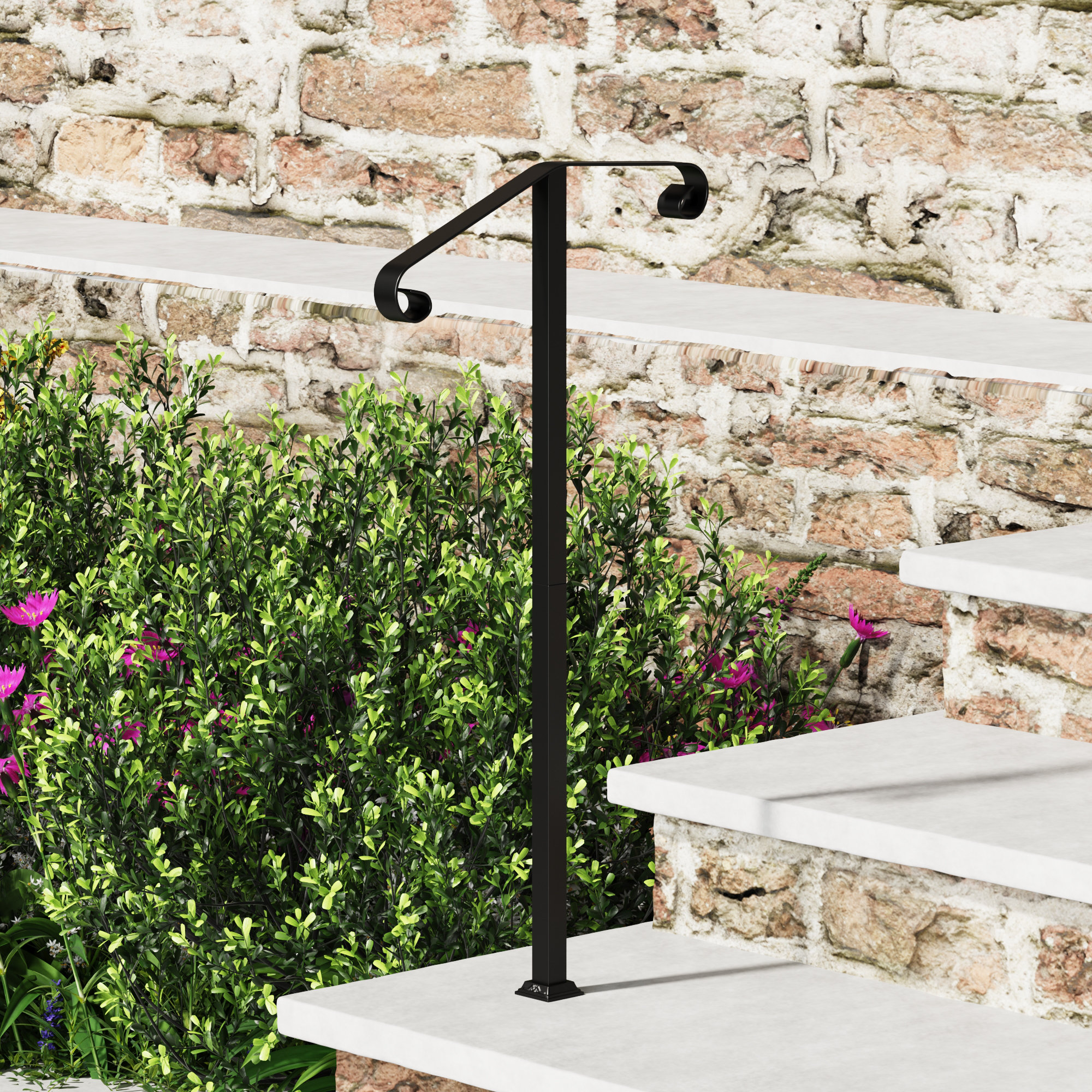 Morinome 39.4” H Metal Stair Banister - Wayfair Canada
