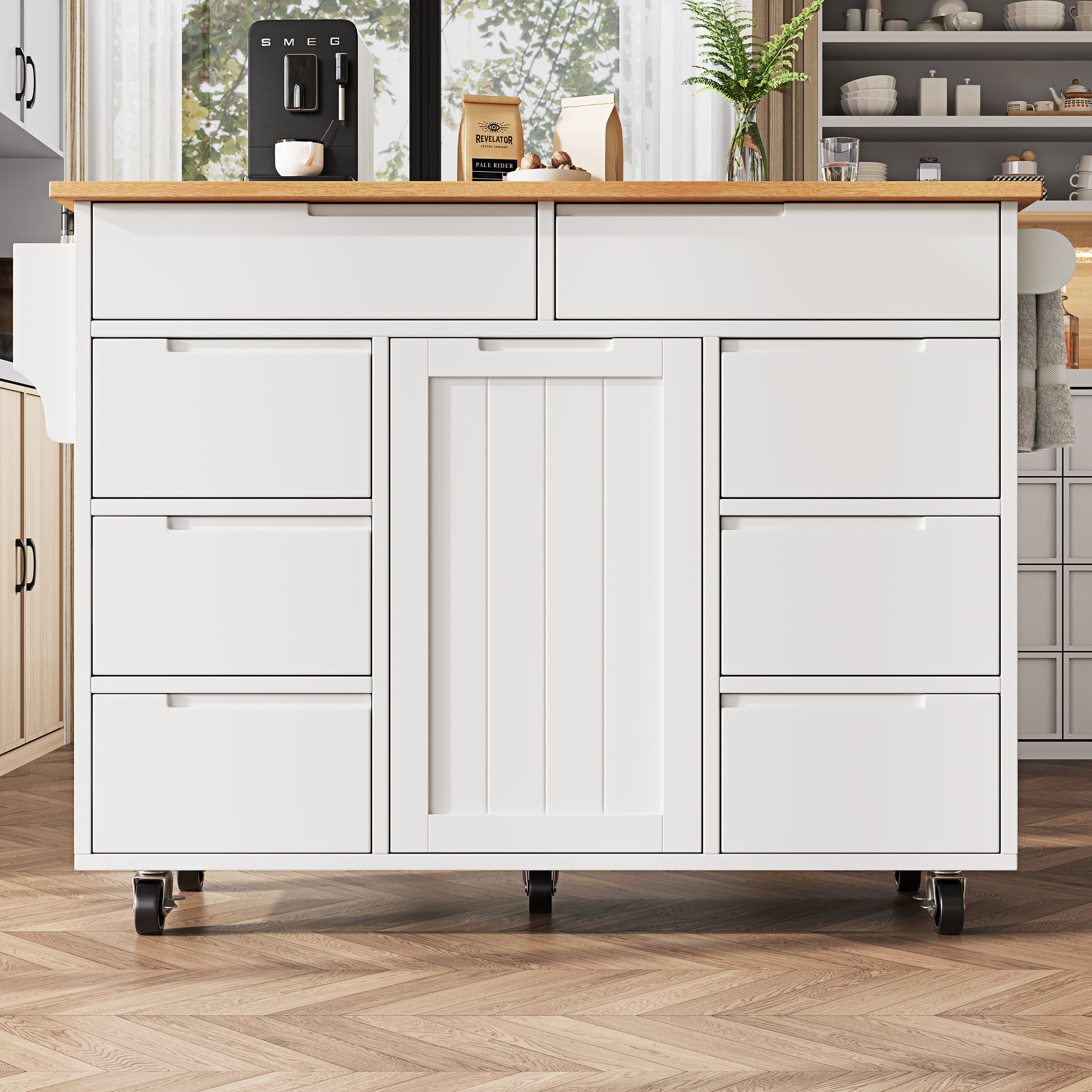 Lark Manor Wood Kitchen Island | Wayfair.co.uk
