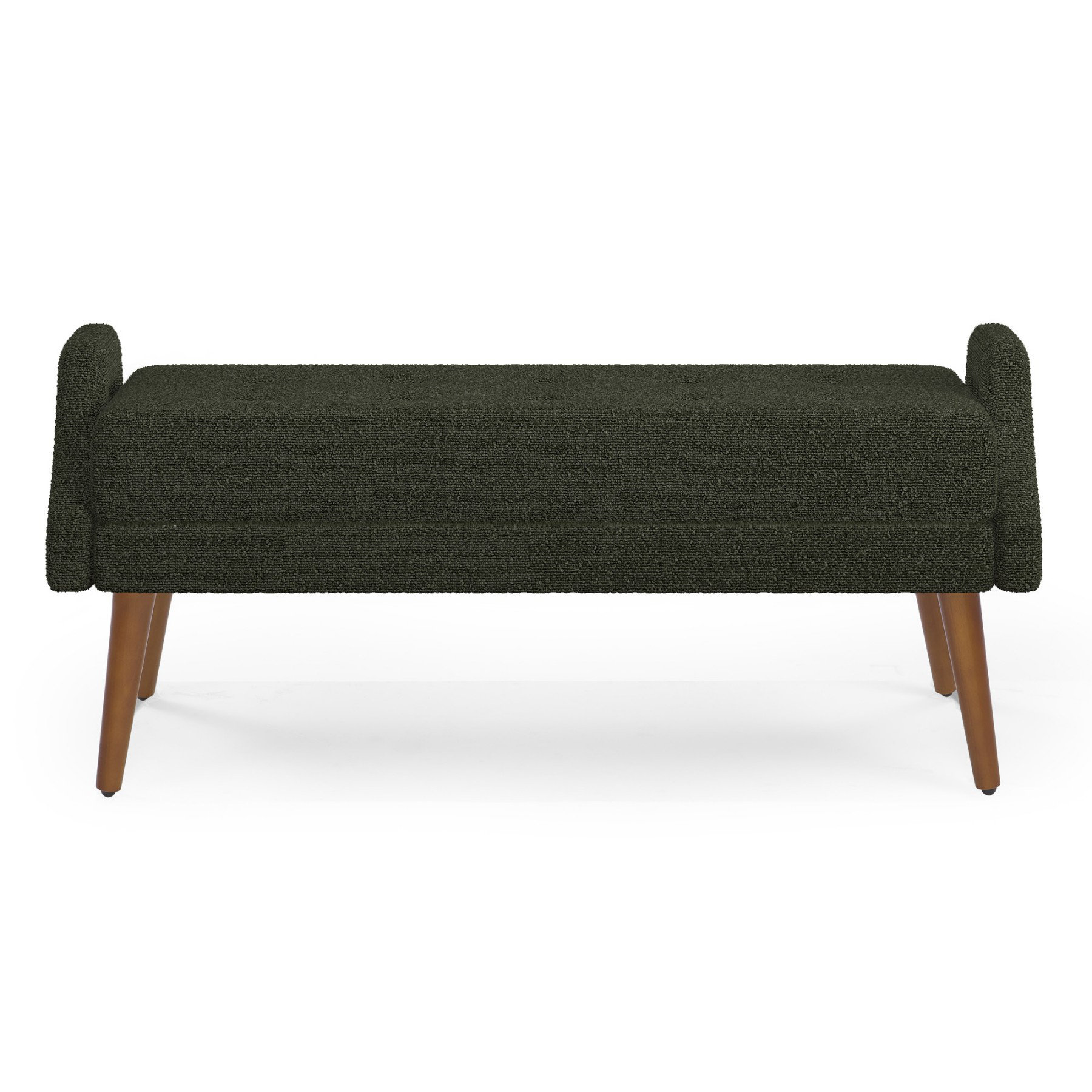 George Oliver Modern living room bench, made of looped yarn fabric ...