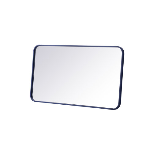 Sabine Metal Rounded Rectangle Wall Mirror & Reviews | Joss & Main