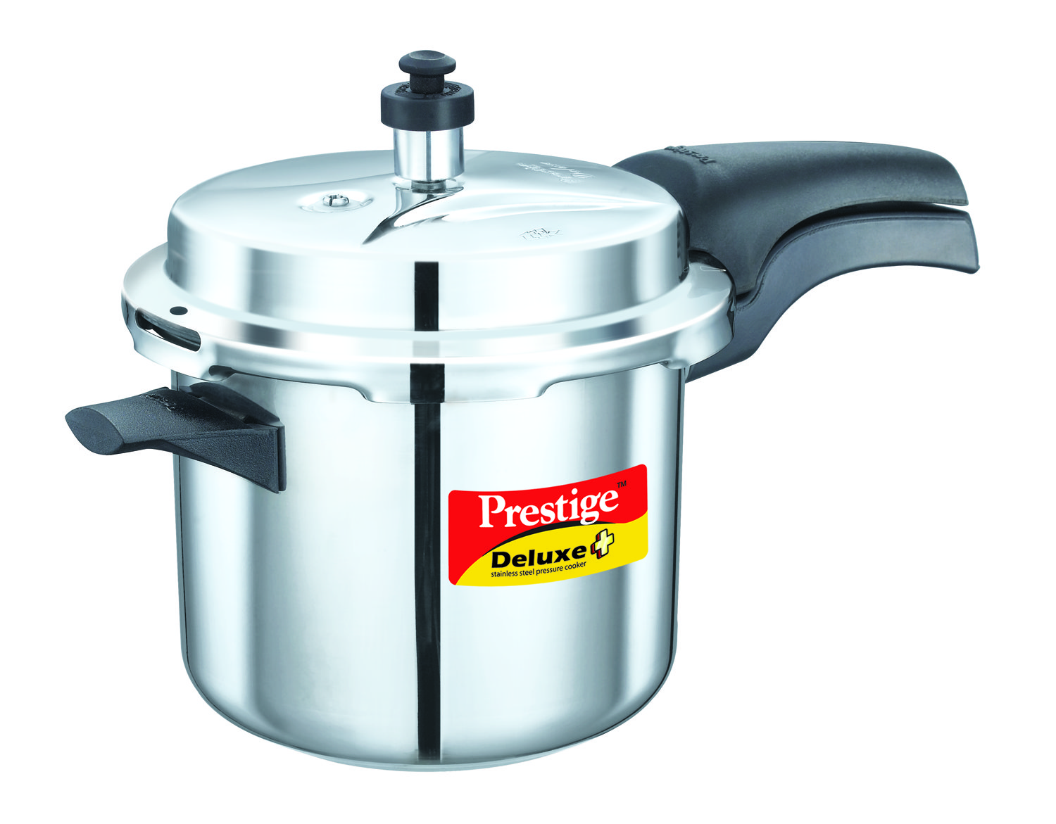 Prestige Cookers Deluxe 3.7-Quart Stainless Steel Pressure Cooker ...