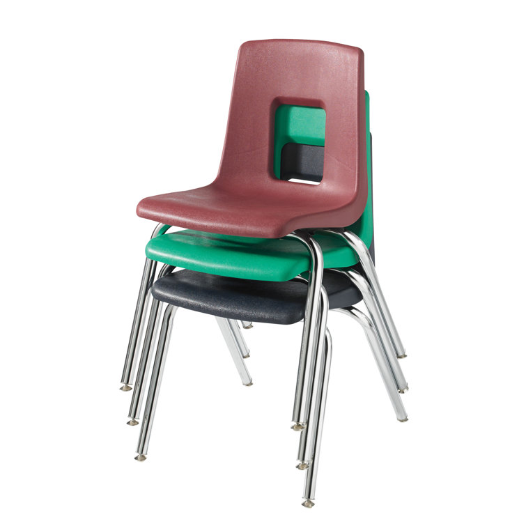 Classroom Select Stacking Classroom Chair ( Set of 4 ) - Wayfair Canada
