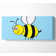 Harriet Bee Buzzing Bee Baby Blue - Wrapped Canvas Art Prints | Wayfair ...