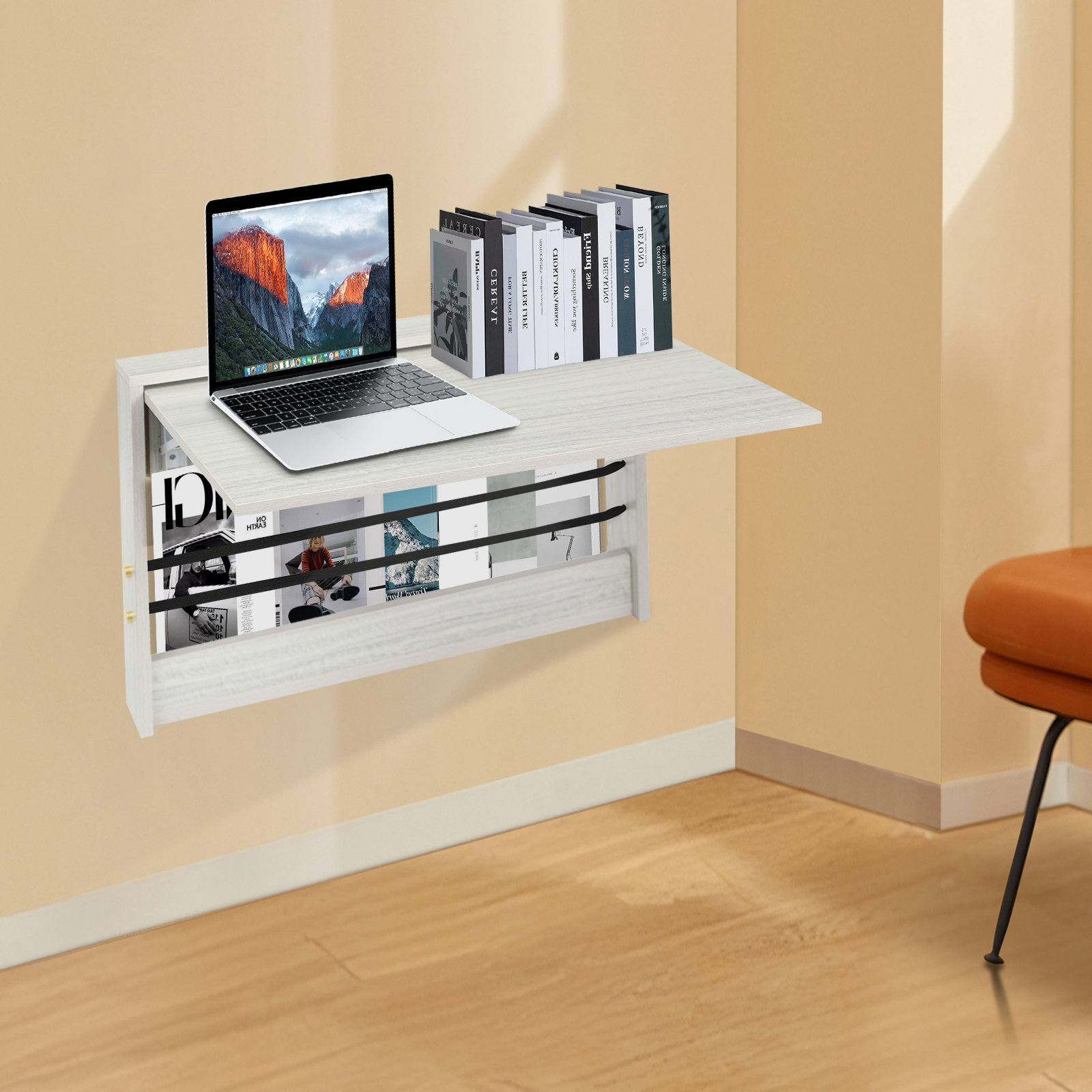 Ebern Designs Fold Down Table Wall Mounted | Wayfair