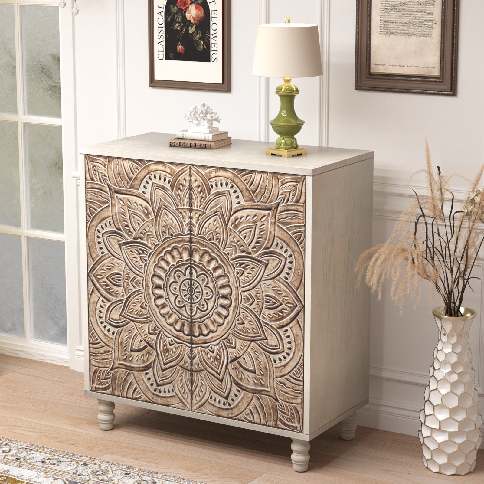 Bungalow Rose Siriah Accent Cabinet & Reviews | Wayfair
