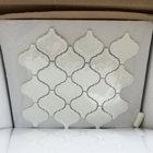 Supreme Tile Lauretta 3" x 3" Glass Arabesque Mosaic Wall Tile ...