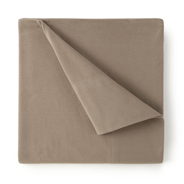 Micro Flannel® Solid Color Deep-Pocket Sheet Set & Reviews | Wayfair