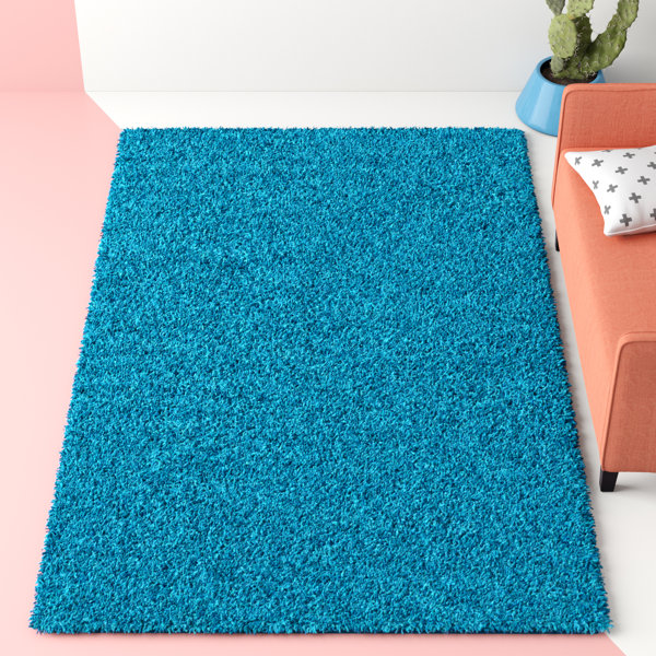 Ebern Designs Angeline Turquoise Area Rug & Reviews | Wayfair