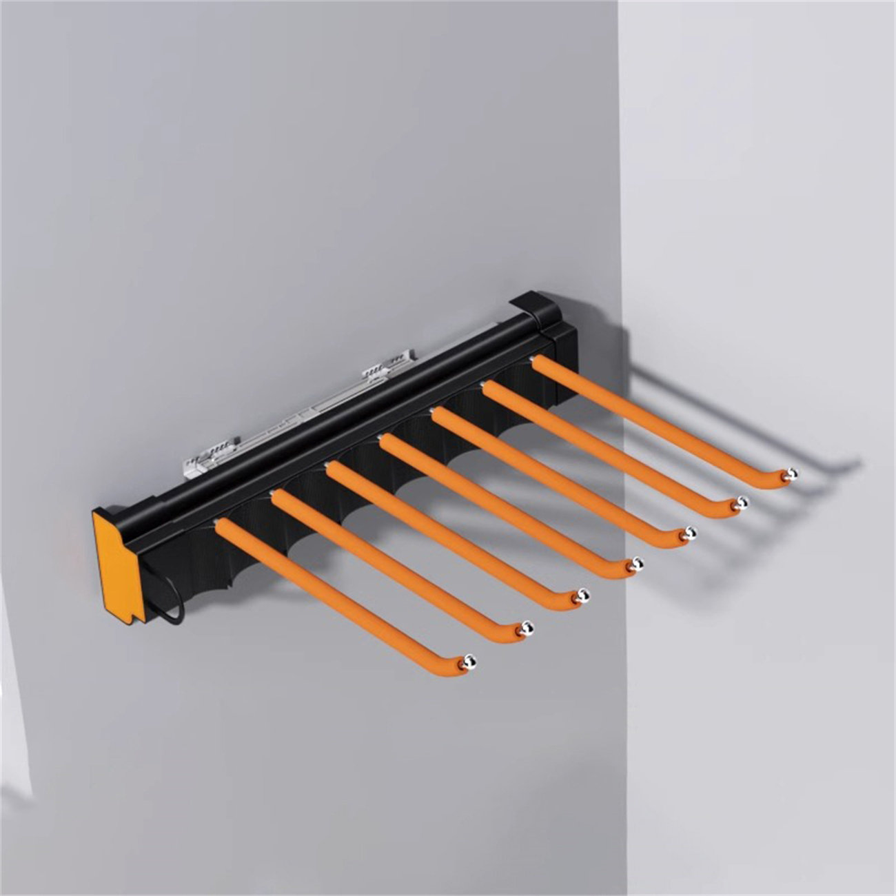 Thrones Designs Sideglide Single-Row Side-Mounted Pants Rack - Wayfair ...